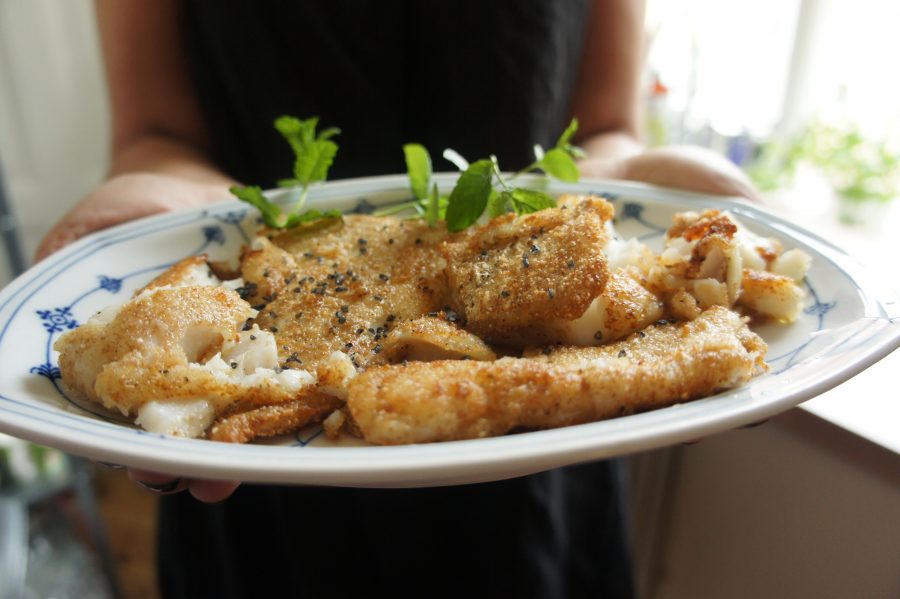 Sprødstegt torsk – The Food Club