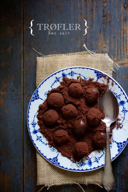 Karameltrøfler med salt – Nemme trøfler – The Food Club