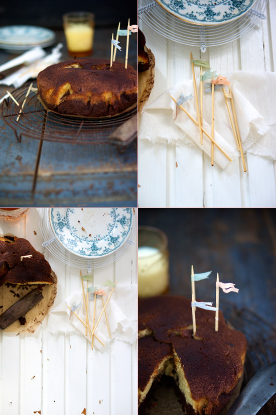 Marmorkage med mørk chokolade & lemoncurd – The Food Club